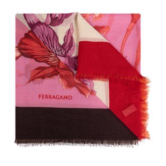 Ferragamo Femme, Accessoires, Multicolore, Taille: ONE Size Écharpe en cachemire