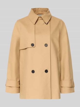 Stefanel Trenchcoat mit &Auml;rmelriegeln