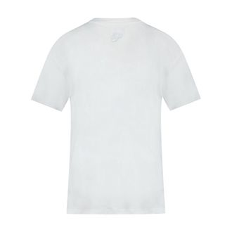 3.Paradis Womens Dove-Embroidered Cotton T-Shirt White