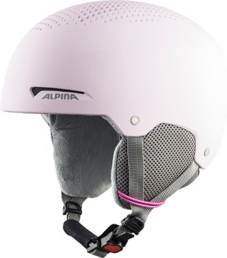 Alpina ZUPO - sicherer, sto&szlig;absorbierender, bel&uuml;fteter & schlagfester Skihelm f&uuml;r Kinder - Light-Rose matt - XS (46-48 cm)