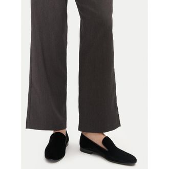Max Mara Slipper Max Mara VELVETSLIPPER 2424526272600 Schwarz