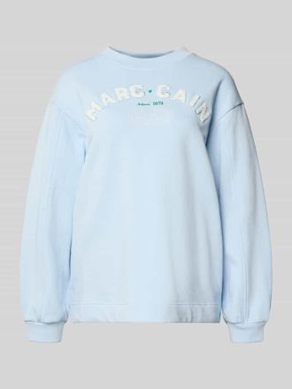 Marc Cain Relaxed Fit Sweatshirt mit Logo-Detail