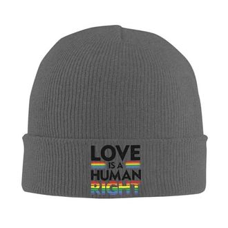 Generic Fiert&eacute; LGBTQ Gay LGBT Arc-en-Ciel Lesbienne Femme Homme Skull Cap Chaud Bonnet De Trawler Classique Watch Cap pour Toutes Les Saisons Randonn&eacute;e Course