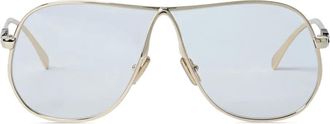Miu Miu lunettes de soleil Ombre à monture pilote - Or