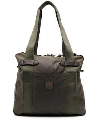 Filson sac &agrave; main Cloth &agrave; patch logo - Vert