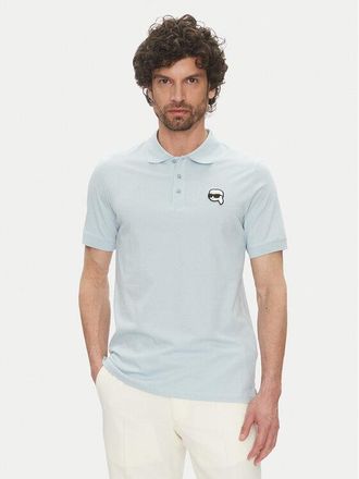 Karl Lagerfeld Poloshirt 745710 552224 Himmelblau Regular Fit
