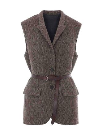 Brunello Cucinelli Gilet - Marron