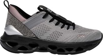 Steve Madden Surge Sneaker f&uuml;r Damen, Netzmaterial (Dunkelgrau)