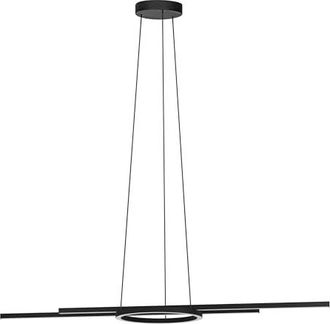 Eglo Connect.z Smart-Home LED Pendelleuchte Zillerio-Z, Metall Hängelampe, ZigBee, App und Sprachsteuerung Alexa, Lichtfarbe einstellbar (warmweiß-kaltweiß