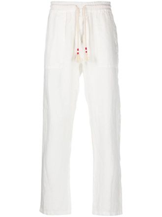 MC2 Saint Barth pantalon Calais en lin - Blanc