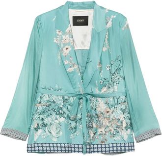 Seventy Femme, Blouses et Chemises, Vert, Taille: 40 FR Veste Kimono