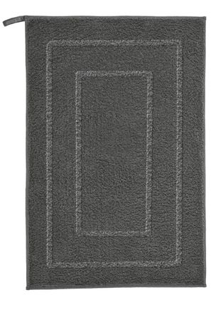 Kleine Wolke Badteppich NICO in Anthrazit mit 50x80 cm