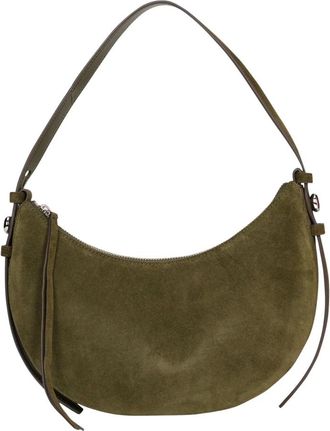 Tory Burch Sac demi-lune Romy - Femme - Sacs - Vert - Taille: ONE Size