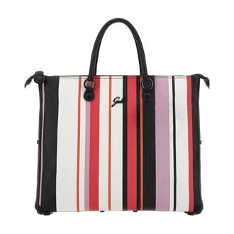 Gabs Femme, Sacs, Multicolore, Taille: ONE Size Sac Shopper Convertible en Cuir Blanc