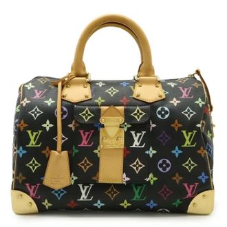 Louis Vuitton Pre-owned Speedy 30 Monogram Multicolor Handtasche - - Pre-owned - Damen - Schwarzk - ONE SIZE