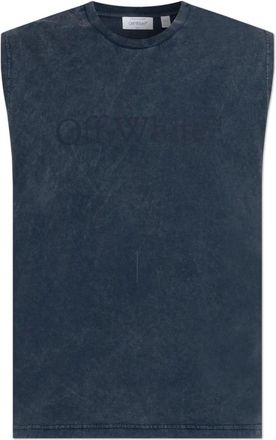 Off-white Homme, Tops, Bleu, Taille: L Hauts sans manches