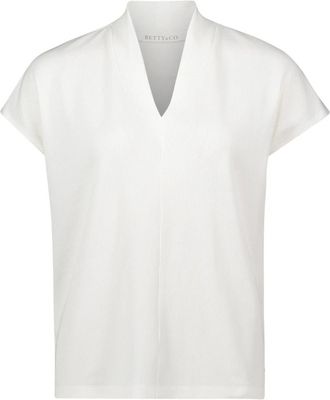 Betty & Co Damen, Blusen & Hemden, Weiß, MGröße