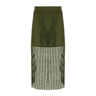Essentiel Damen, Röcke, Grün, MGröße
