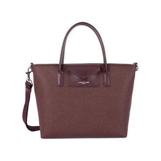 Lancaster Sac cabas main Zipp&eacute; Maya Double KBA 517-102 Bordeaux