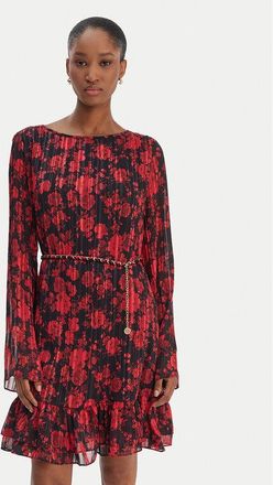 Guess Kleid f&uuml;r den Alltag W6RK37 WJ712 Rot Regular Fit