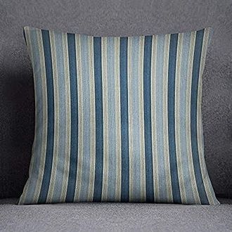 Bonamaison Le Jardin du Lin Kissenhüllen, Cotton, Mehrfarbig, 45x45