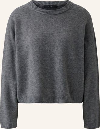 Oui Pullover Nila grau