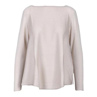 Wild Cashmere Seiden Kaschmir Pullover - - Knitwear - Damen - Beige - M