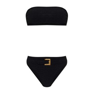 Balmain Zweiteiliger Badeanzug - - Swimwear - Damen - Schwarzk - L