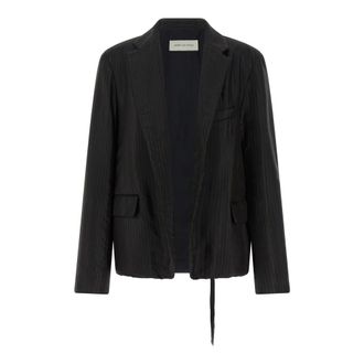 Dries Van Noten Blursy Blazer - Femme - Vestes - Brun - Taille: 38 FR