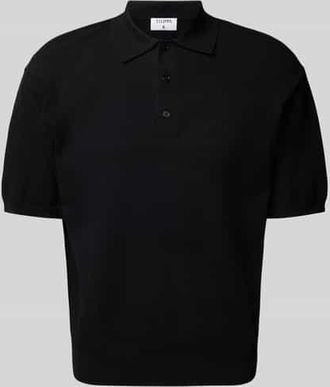 Filippa K Poloshirt mit Lochstickerei