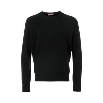 Barba Homme, Pulls, Noir, Taille: L Maille &agrave; col rond