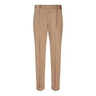 Pantaloni Torino Beige Baumwoll Straight Leg Hose - - Trousers - Herren - Beige - L
