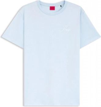 HUGO BOSS Femme, Tops, Bleu, Taille: 42 FR Damacia_7 T-Shirt