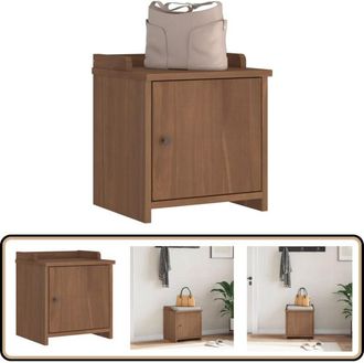 vidaXL Vidaxl - Banc de couloir sandnes 45x40x50 cm bois de pin massif