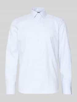 Jake*s Regular Fit Business Hemd aus Baumwolle mit Kentkragen