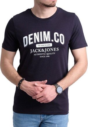 Jack & Jones Print-Shirt T-Shirt mit Aufdruck aus Baumwolle