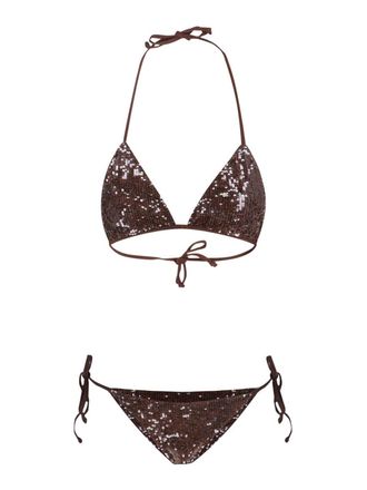P.A.R.O.S.H. P. A.R. O.S. H. Maillot De Bain - Marron