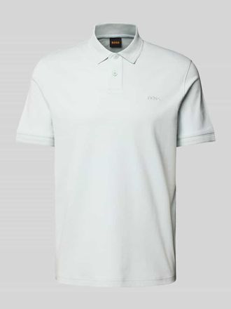 Boss Orange by Hugo Boss Regular Fit Poloshirt mit Logo-Stitching Modell Interlock