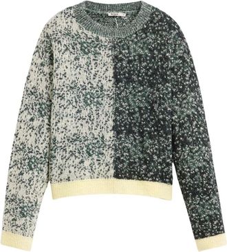 Desigual Femme, Pulls, Vert, Taille: 36 FR Jers_Earth Pull
