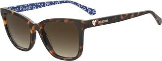 Love Moschino unisex, Accessoires, Brun, Taille: 54 MM Mol078/S 2VM Lunettes de soleil