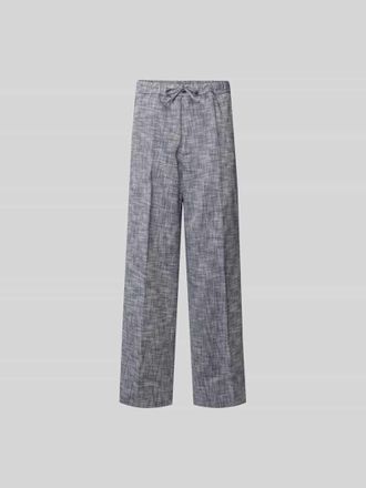 Officine G&eacute;n&eacute;rale Wide Fit Stoffhose mit B&uuml;gelfalten