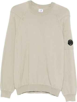 C.P. Company C.p. Company, Homme, Pulls, Beige, Taille: M Cotton Sweater