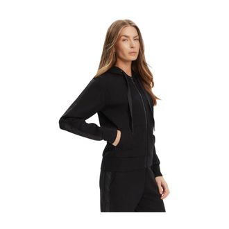 Guess Femme, Sweatshirts et sweats &agrave; capuche, Noir, Taille: 36 FR W5Yq05 Kbye2 Sweat &agrave; capuche