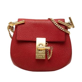 Chlo&eacute; Pre-owned Drew Mini Bag - - Pre-owned - Damen - Rot - ONE SIZE
