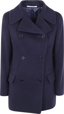 Tagliatore Blanche Oversized Jacket - Femme - Manteaux - Bleu - Taille: 36 FR