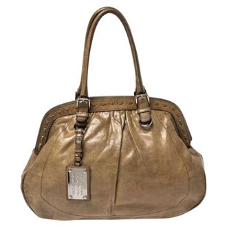 Dolce & Gabbana Pre-owned Leder Schultertasche - - Pre-owned - Damen - Braun - ONE SIZE