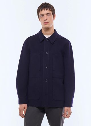 Fursac Veste en laine double face - Taille XXL - Homme