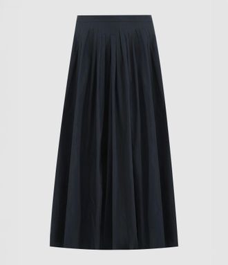 Max Mara Jupe Jokey Bleu