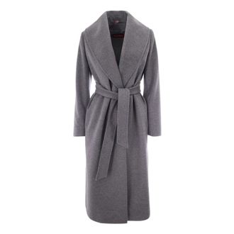 Max Mara G&uuml;rtelm&auml;ntel - - Coats - Damen - Grau - XS