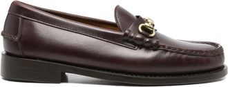 Sebago mocassins en cuir à mors - Marron